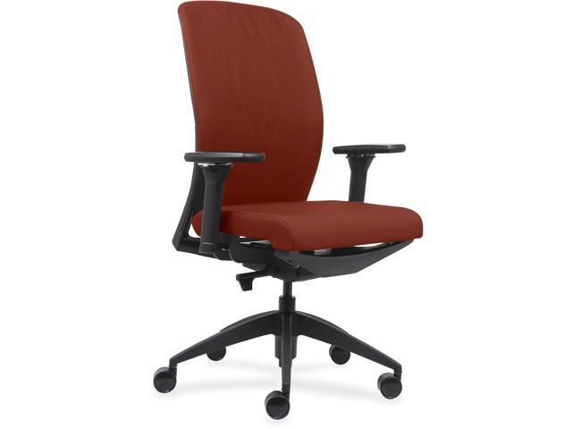Lorell 83105A203 Executive Chairs with Fabric Seat & Back - Orange ...