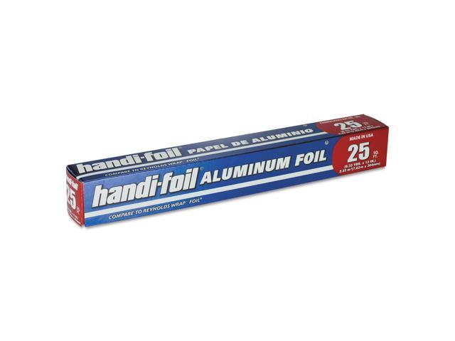 Handi-Foil of America HFA 1225 CASE Aluminum Foil Roll, 12" x 25', 24 ...