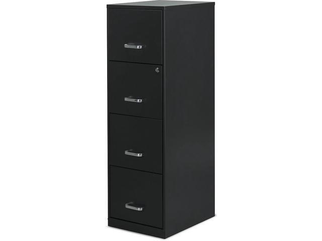 Staples 4-Drawer Vertical File Cabinet Charcoal Letter 18" D (52148 ...