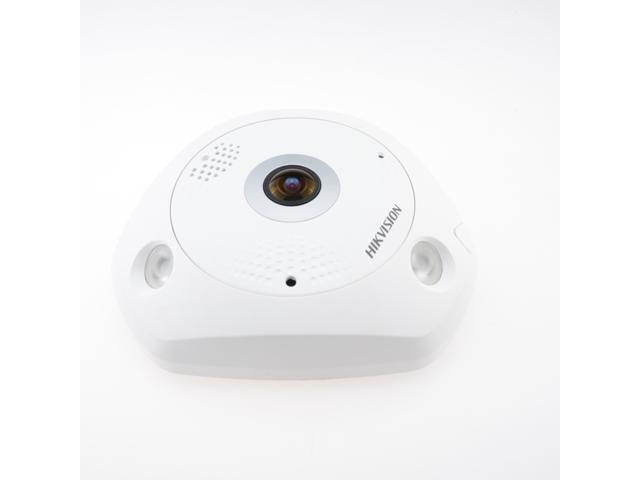 Hikvision 6MP Fish-Eye IP Camera DS-2CD6362F-IVS CCTV POE IR Outdoor ...