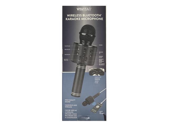 Vivitar Wireless Bluetooth Karaoke Microphone USB Powered High Quality ...