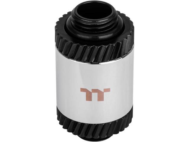 Thermaltake Pacific SF Male to Male 30mm Extender Silver Black/DIY LCS ...