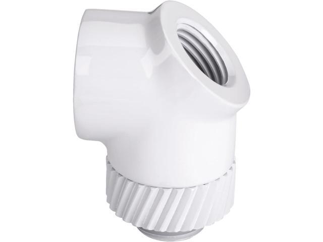 Thermaltake Pacific SF 45 Degree Adapter White/DIY LCS/Fittings CL-W397 ...