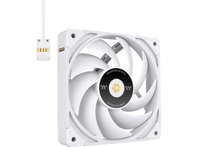 Thermaltake TOUGHFAN EX12 Pro Snow PC Cooling Fan, Magnetic Connection ...