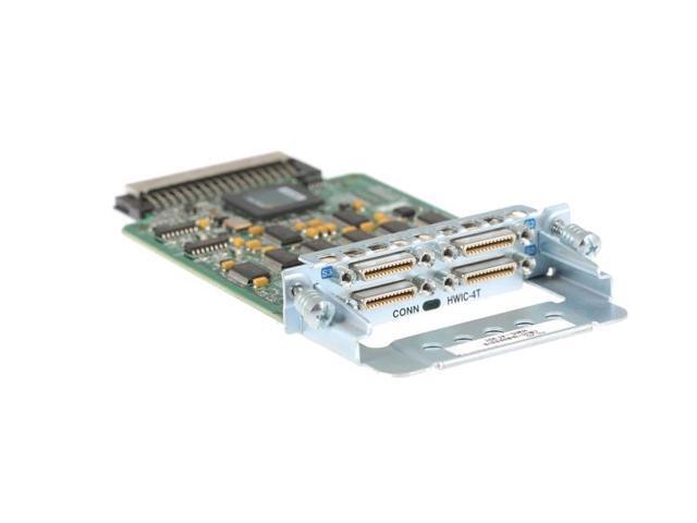 Refurbished: Cisco HWIC-4T 4-Port Serial High-Speed WAN Interface Card ...