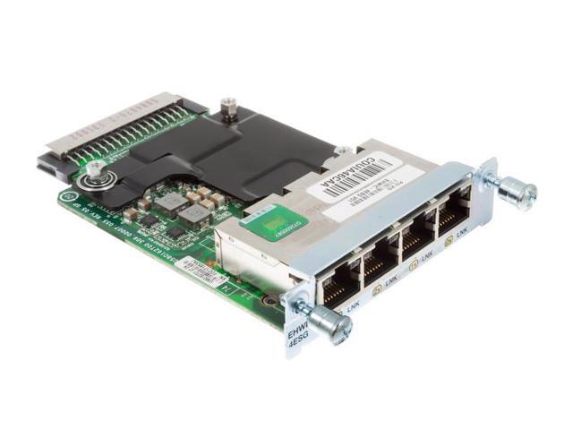 Refurbished: Cisco EHWIC-4ESG 4-Port Gigabit Ethernet Enhanced High ...