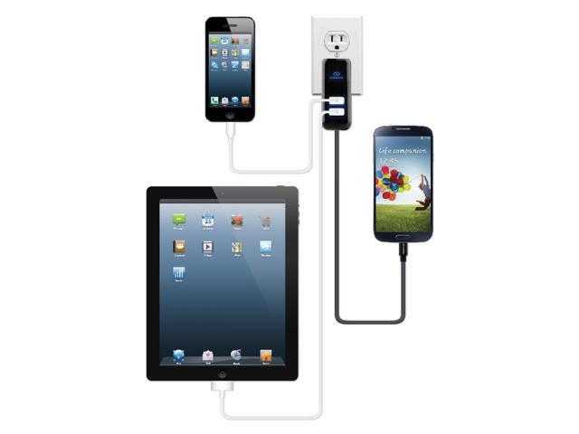 Naztech Certified N422 TRiO Micro USB Rapid Fast Wall Charger for ...