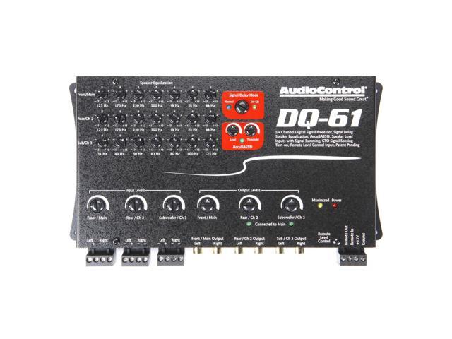 AudioControl DQ-61 6 Channel Line Out Converter with Signal Delay and ...