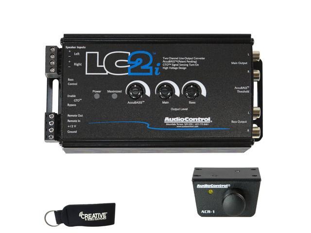AudioControl LC2i 2 Channel Line Out Converter with Accubass and ...