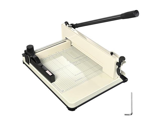 Paper Cutter Trimmer Industrial Guillotine 12" Cut Length Stack Heavy ...
