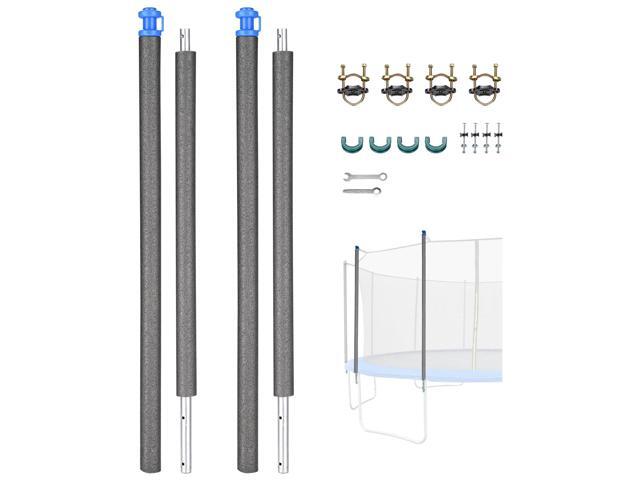 Yescom Universal Trampoline Replacement Enclosure Poles Accessories ...