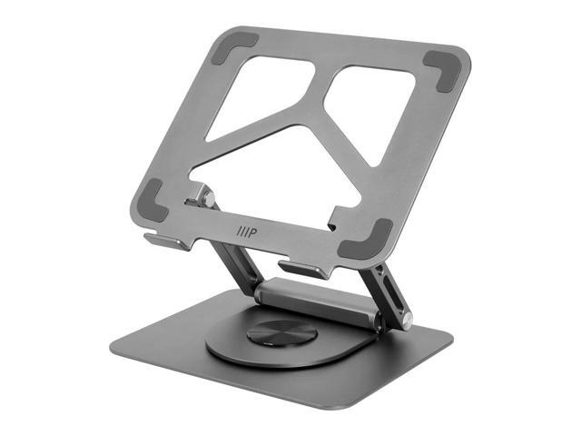Monoprice 6-in-1 Z-Fold Laptop Stand and USB-C Docking Station with 4K ...