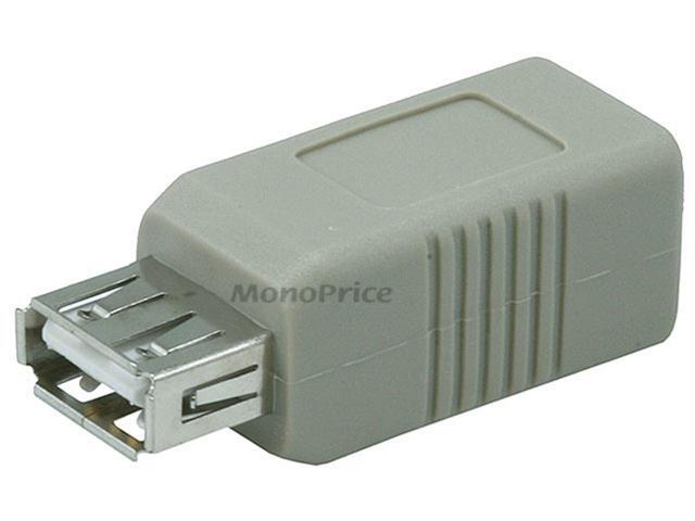 Monoprice USB 2.0 A Female/B Female Adapter - Newegg.com