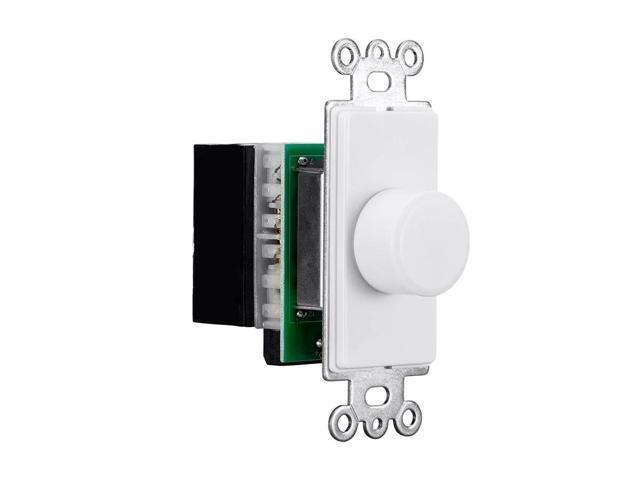 Monoprice RVC100-70 70V Rotary In-Wall/Inline Speaker Volume Control ...