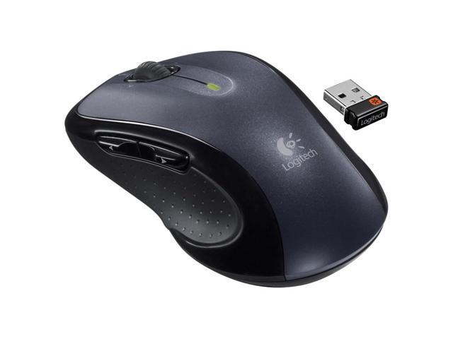 Logitech M510 - Mouse - right-handed - laser - 5 buttons - wireless - 2 ...