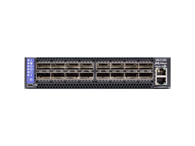 MELLANOX TECHNOLOGIES MSN2100-CB2RC SPECTRUM 100GBE 1U SWITCH W ...