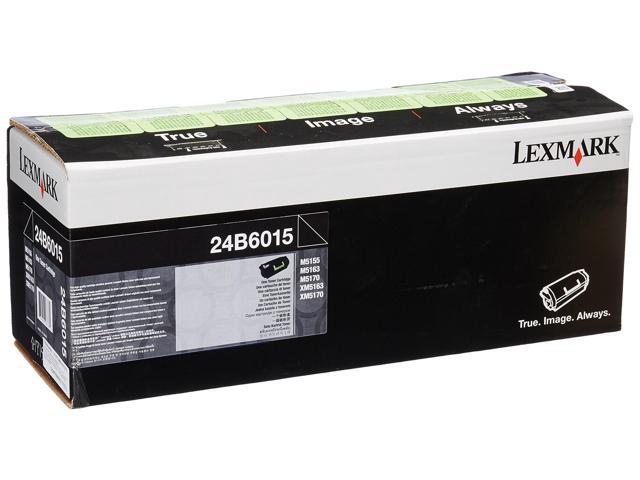 Black Extra High Yield Toner Cartridge for Lexmark 24B6015 M5155, M5163 ...