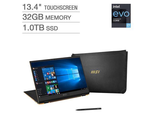MSI Summit 13.4" Touchscreen 2-in-1 Intel Evo Platform Laptop - 11th ...