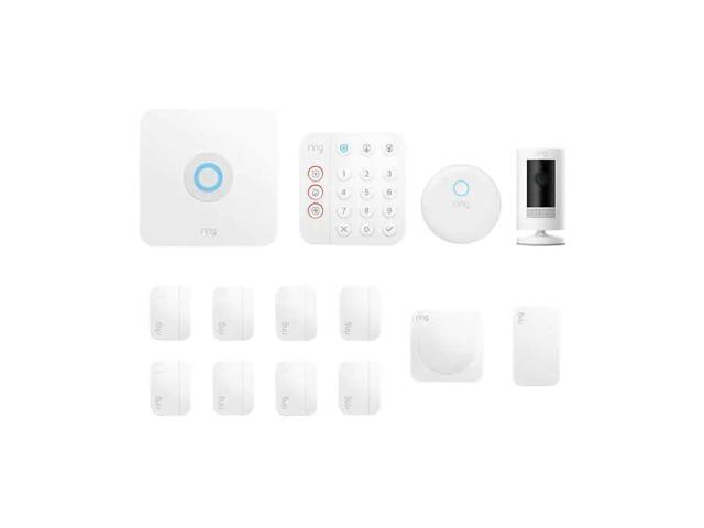 Ring Security Alarm 14-piece Kit (Gen 2) with Stick Up Cam, Smoke/Co ...