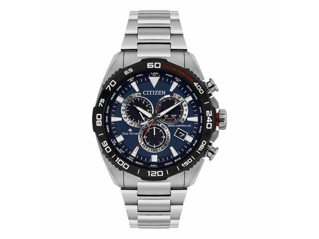 Citizen Eco-Drive Promaster Land Atomic Stainless Steel Quartz Mens ...