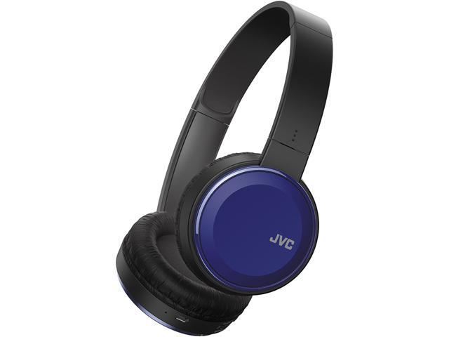 JVC HAS190BTA Colorful Bluetooth(R) Headphones (Blue) - Newegg.com