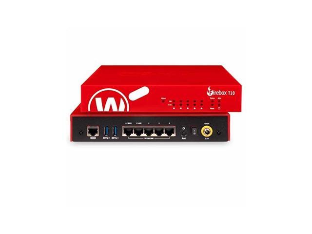 WatchGuard Firebox T20 Network Security/Firewall Appliance - 5 Port ...