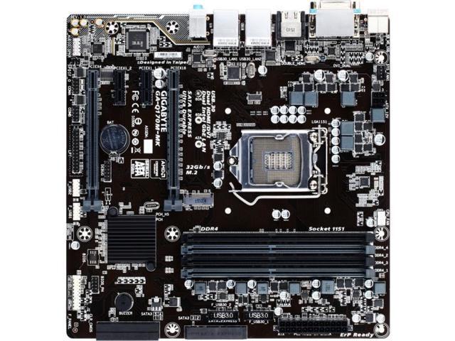 Gigabyte Ultra Durable GA-Q170M-MK Desktop Motherboard - Intel Q170 ...
