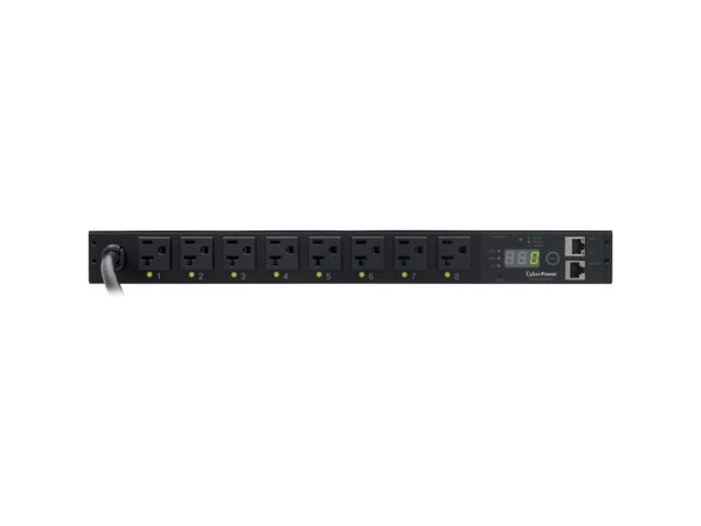 CyberPower Switched PDU RM 1U PDU20SW8FNET 20A 8-Outlet - Newegg.com