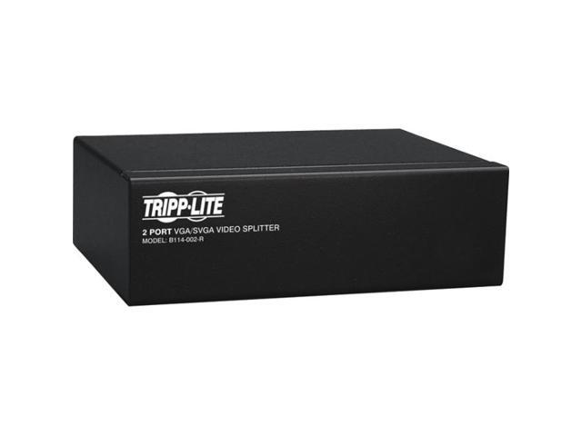 Tripp Lite 2-Port Vga / Svga Video Splitter Signal Booster High ...