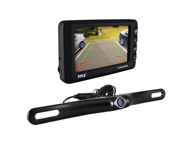 Pyle PLCM4375WIR 4.3 LCD Monitor & Wireless Backup Camera with Parking ...