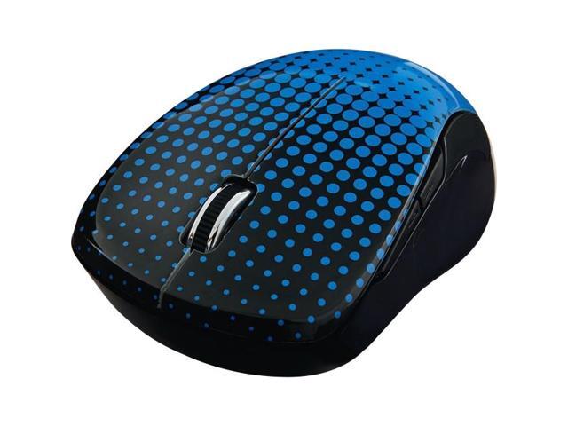 Wireless Notebook Multi-Trac Blue LED Mouse - Dot Pattern Blue - Newegg.com