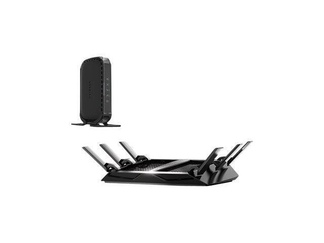 Netgear R8000-100NASBN3 Nighthawk X6 - Wireless Router - 4-Port Switch ...