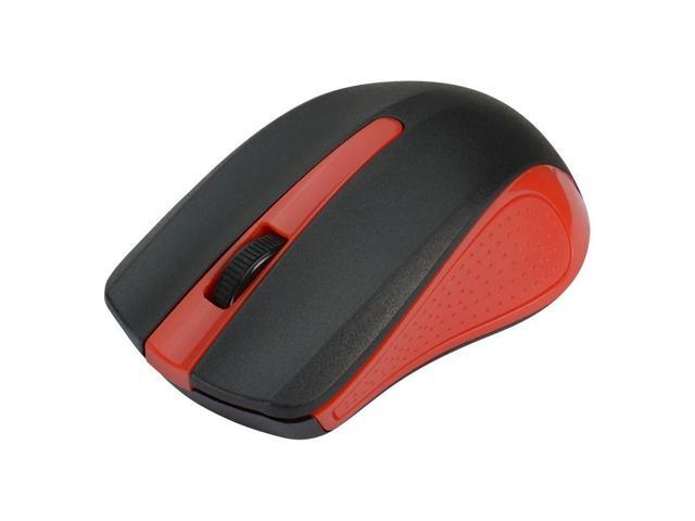 SIIG JK-WR0G12-S1 Red RF Wireless Optical Ergonomic Mouse - Newegg.com