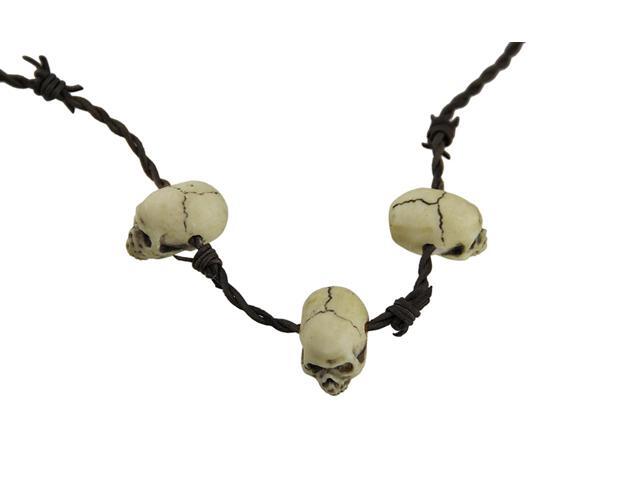 Voodoo Skeleton Plastic Skull Heads Witch Doctor Jewelry Halloween ...