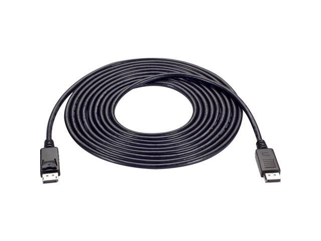 Black Box DisplayPort 1.2 Cable With Latches - Male/Male, 4K @ 60Hz, 15 ...