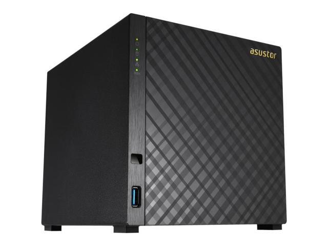 Asustor AS3104T, 4-Bay NAS (Diskless), Intel Celeron 1.6GHz Dual-Core ...