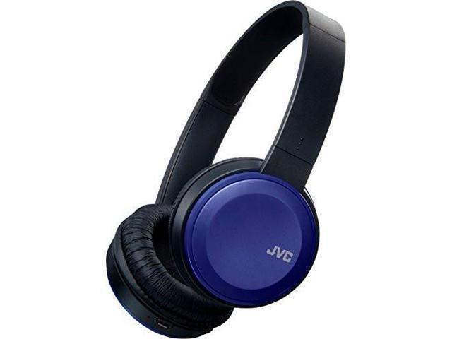 JVC HAS190BTA Colorful Bluetooth(R) Headphones (Blue) - Newegg.com