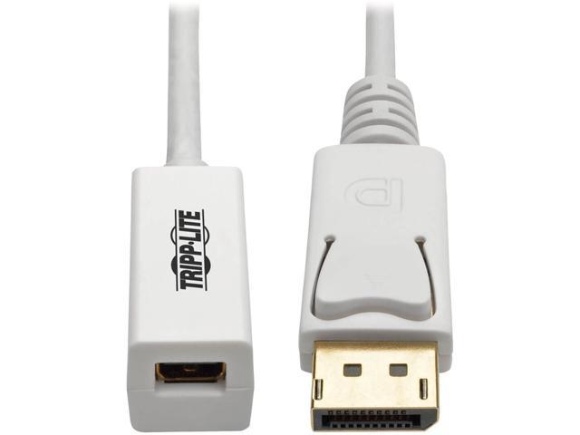 Tripp Lite DisplayPort to MiniDisplayPort Cable Adapter (M/F), 4K x 2K ...