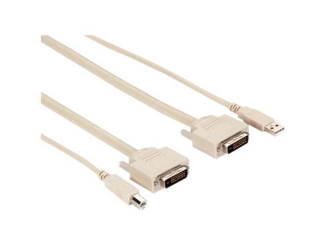 Black Box DT-Series KVM CPU Cable - DVI-D, USB, Cable, 10-ft. - Newegg.com