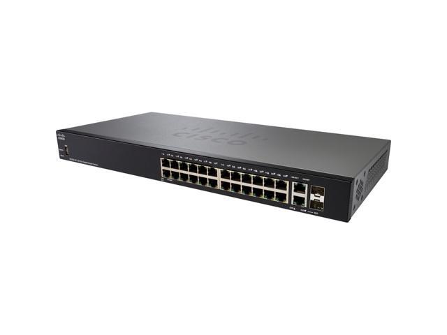 Cisco Sg250-26Hp 26-Port Gigabit Poe Smart Switch - Newegg.com