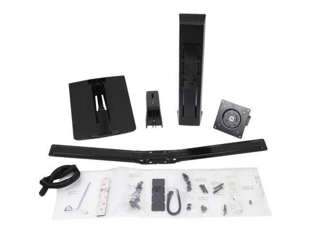 Monitor Riser For 24" Monitors 30 Degree Tilt Black Supports 16 lb ...