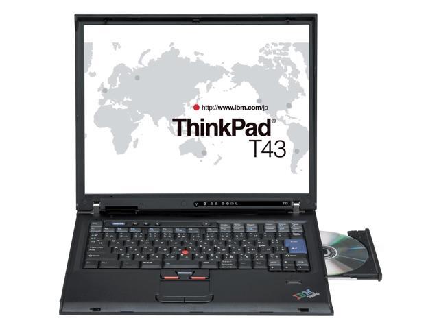 ThinkPad Laptop T Series Intel Pentium M 750 512MB Memory 80GB HDD ATI ...