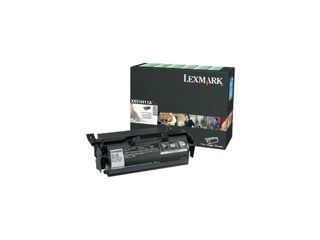 Black High Yield Toner Cartridge for Lexmark 24B5875 XS651de MFP ...