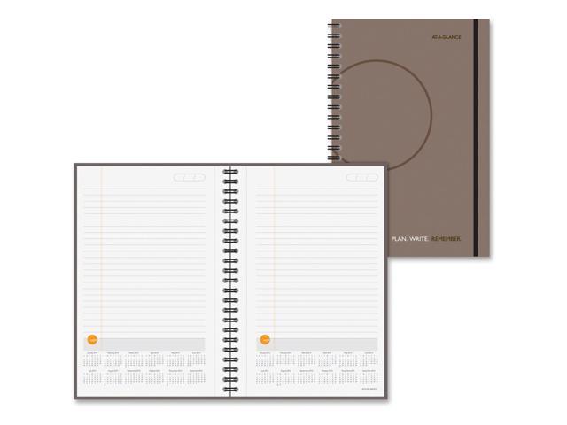 Plan. Write. Remember. Planning Notebook with Reference Calendar 6 x 9 ...
