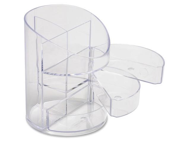 Rubbermaid Small Storage Divided Pencil Cup Plastic 4 1/2 dia. x 5 11/ ...