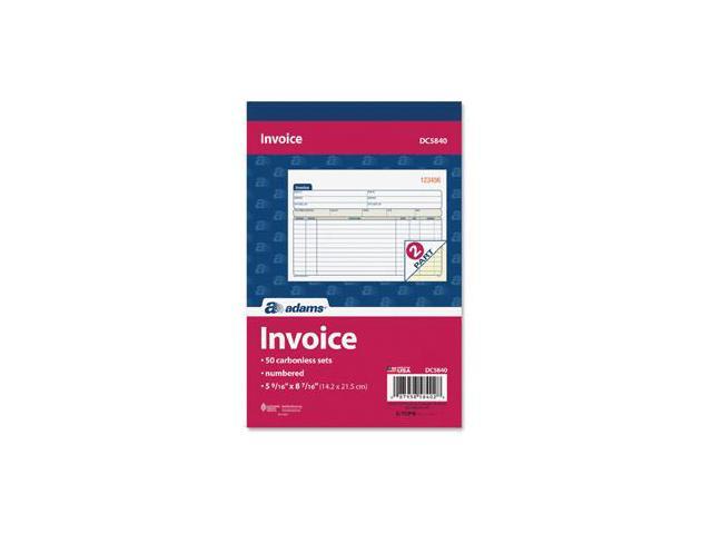 Adams Carbonless Invoice Book - Newegg.com