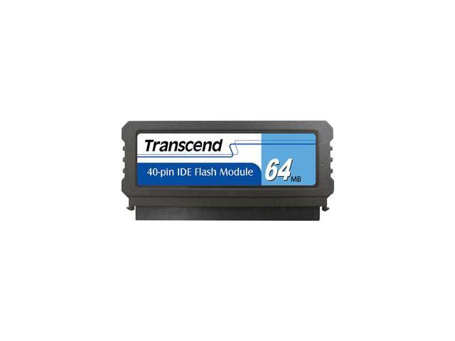 Transcend 64MB IDE Flash Module (40Pin Vertical) IDE Flash Module Model ...