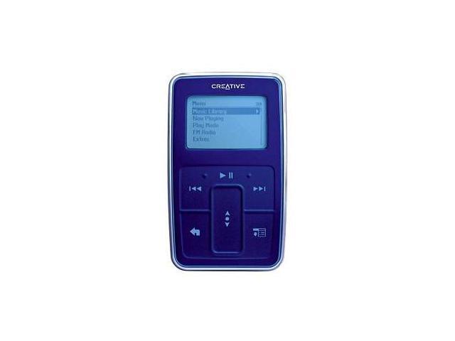 Creative Blue 6GB MP3 Player 70PF108500056 - Newegg.com
