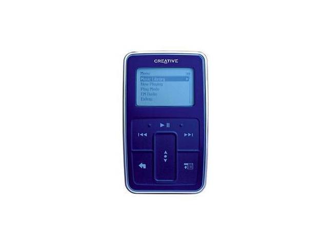 Creative ZEN Micro Blue 4GB MP3 Player 70PF108400056 - Newegg.com