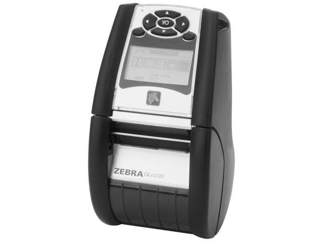 Zebra QLn220 Direct Thermal Printer - Monochrome - Portable - Label ...
